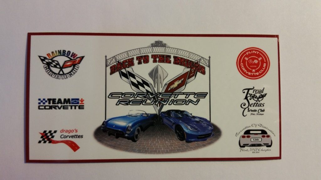 OFFICIAL DASH PLAQUE 2015 C7 STINGRAY / 1955 - Corvette Reunion at Back ...